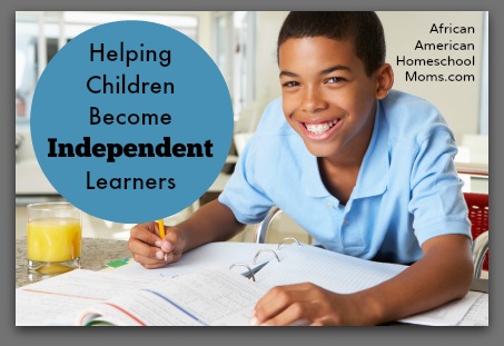 Helping Children Become Independent Learners